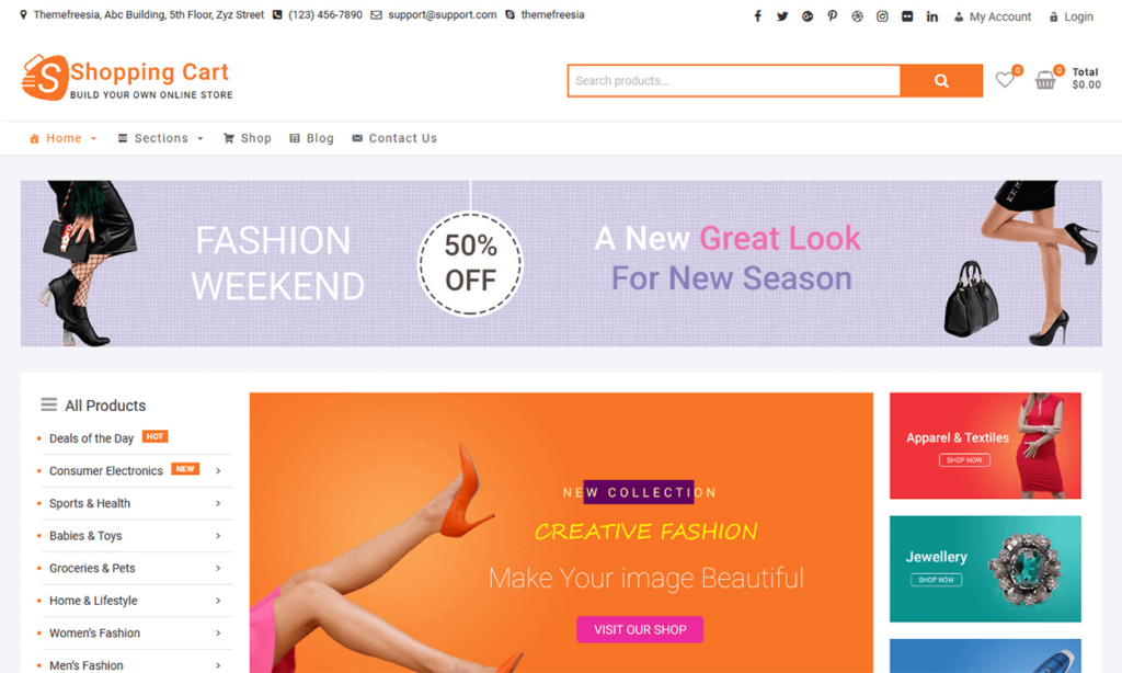 ShoppingCart – Template Discovery Planet